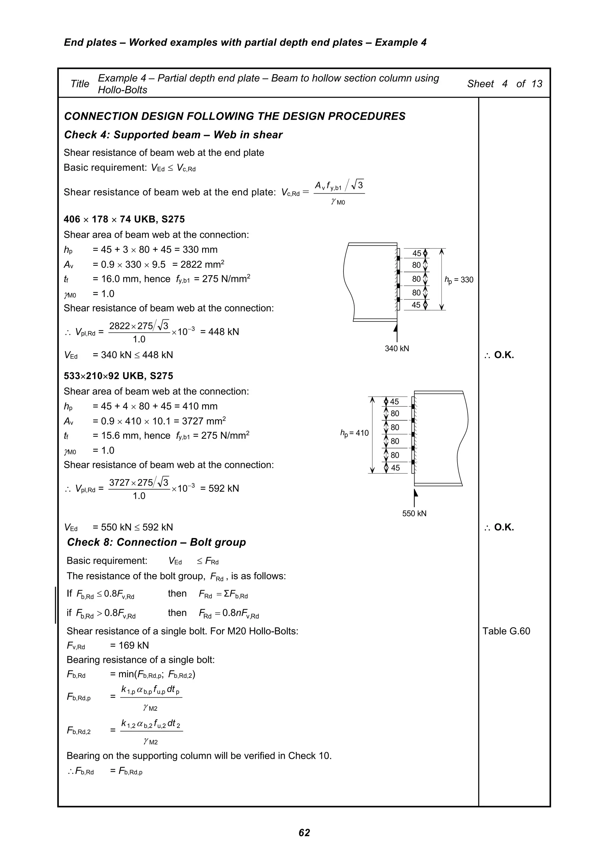 SCI_P358 Simple Joints to Eurocode 3 Steel | PDF
