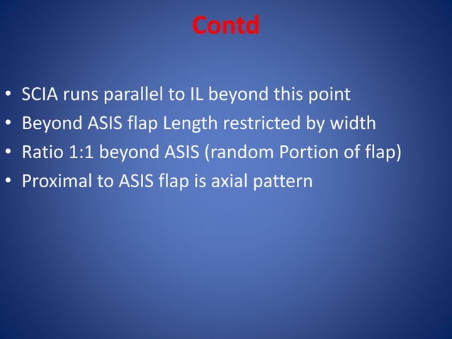 SCIP Flap -Dr Junaid Khurshid | PPTX