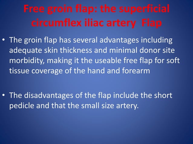 SCIP Flap -Dr Junaid Khurshid | PPTX