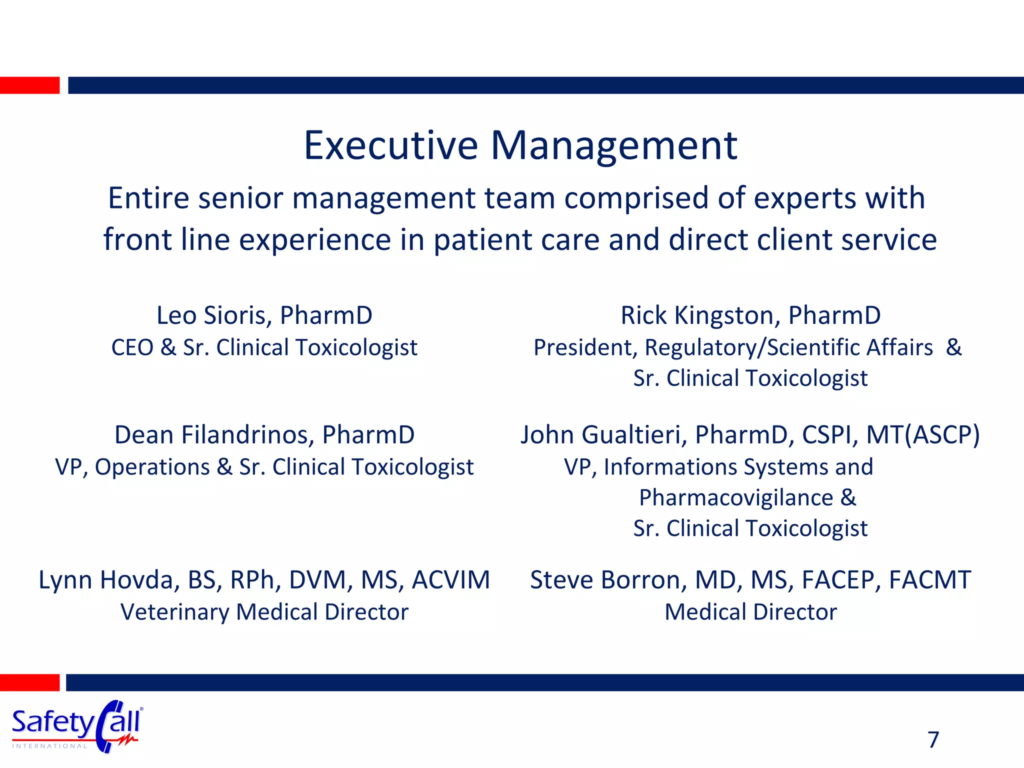 SafetyCall International | PPT