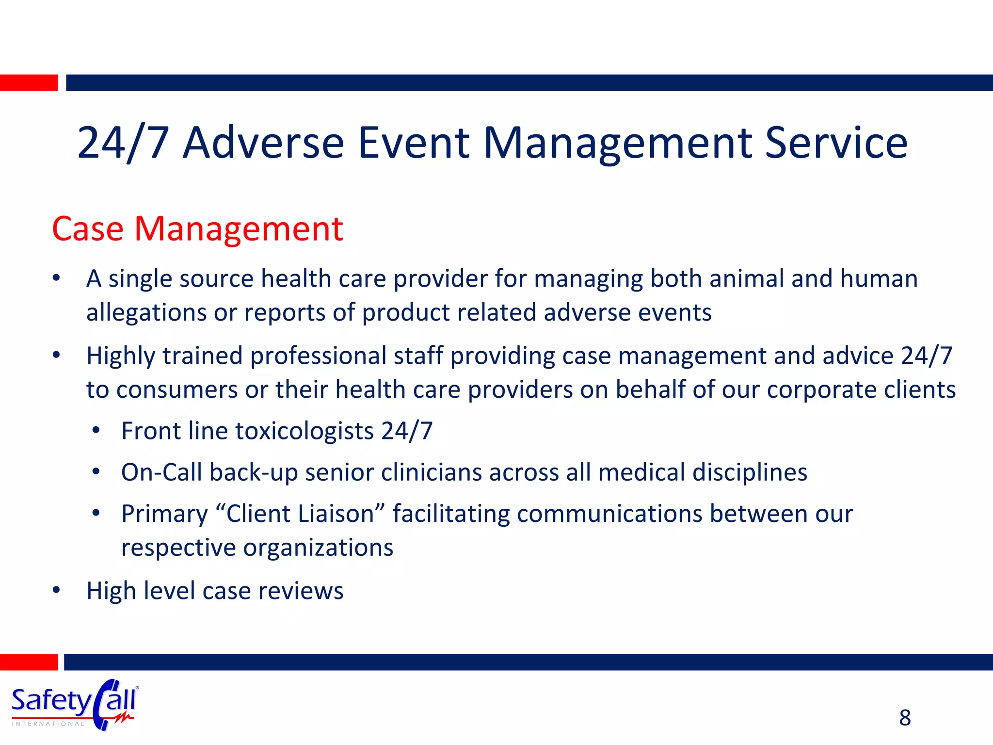 SafetyCall International | PPT