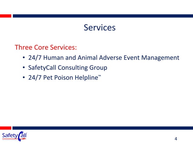 SafetyCall International | PPT