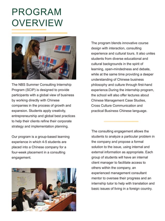 Scip program brochure | PDF | Undergraduate Education | College Education