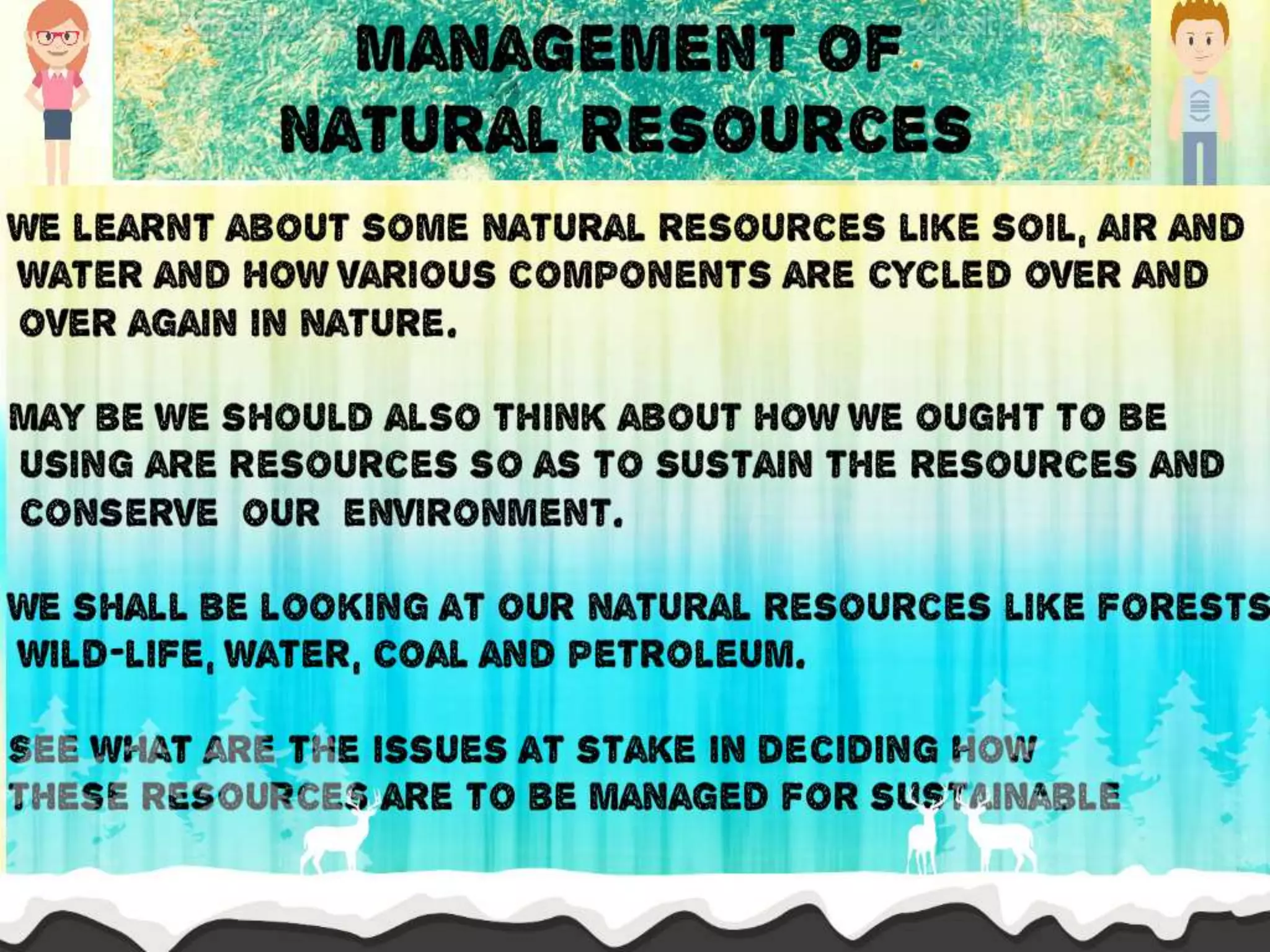 Management Of Natural Resource Class 10 Science PPT Project | PPTX