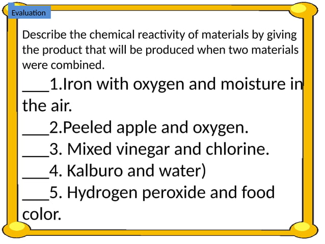 SCIENCE GRADE 5 PPT Q1 WEEK2 DAY 1-5.pptx | Chemistry | Science