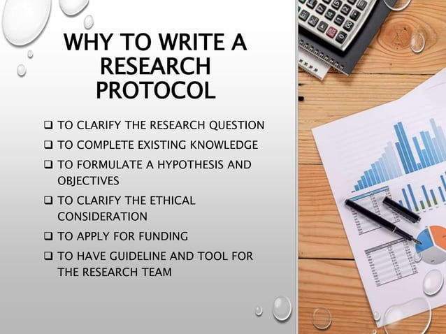 scientific protocol.the Idea and Process. | PPT