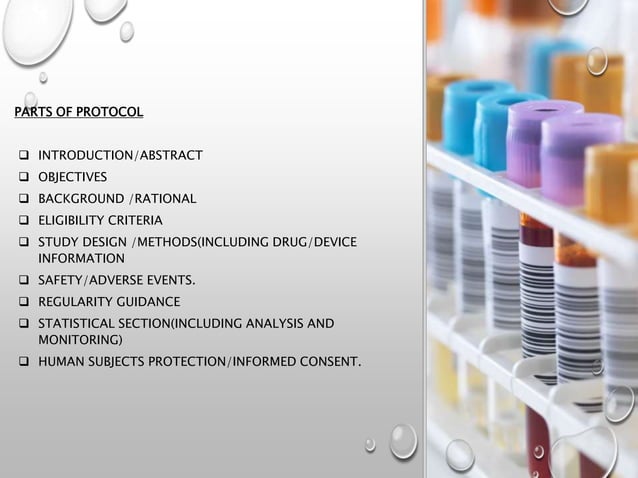 scientific protocol.the Idea and Process. | PPT