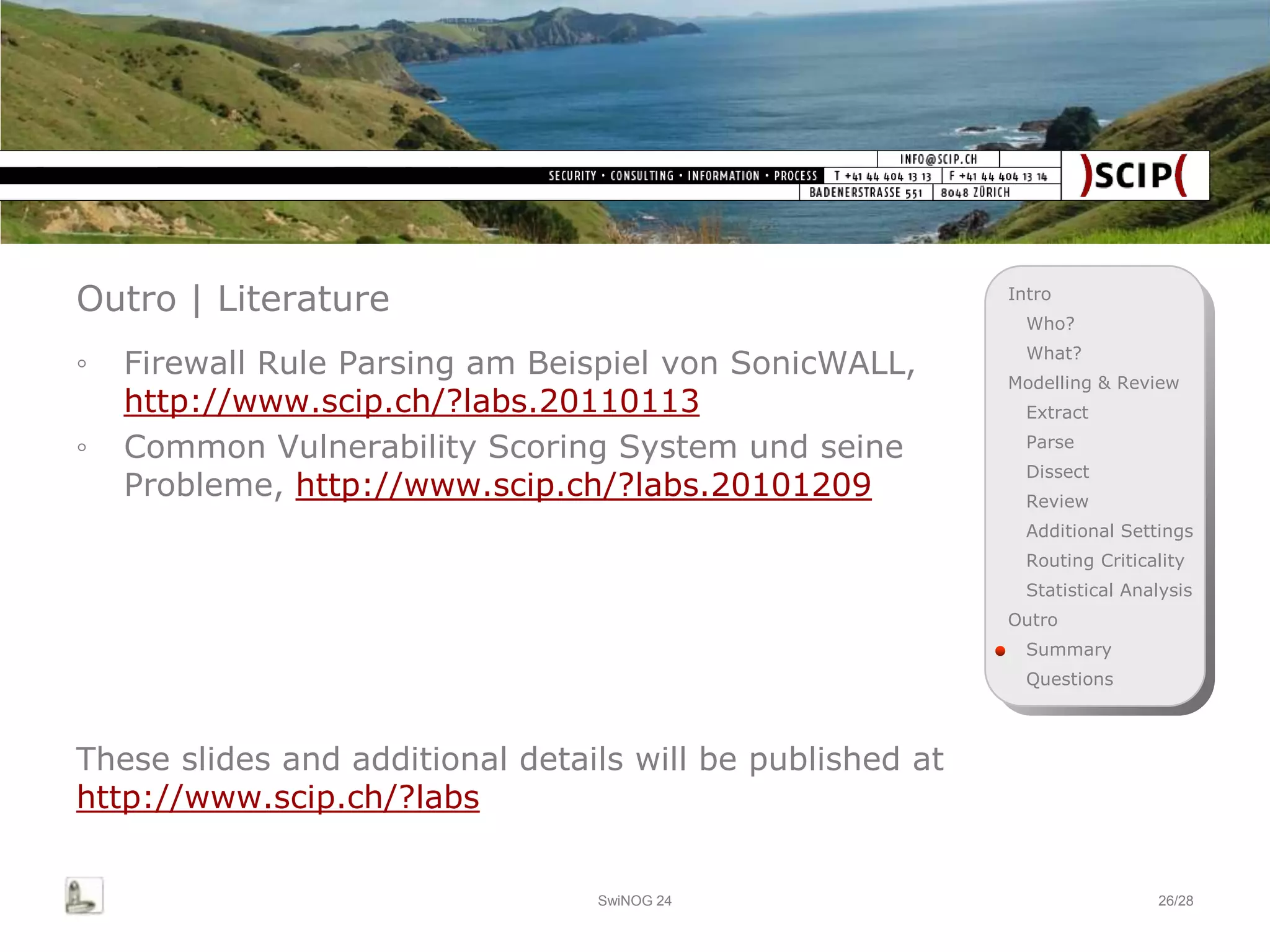 Firewall Rule Review and Modelling | PPTX