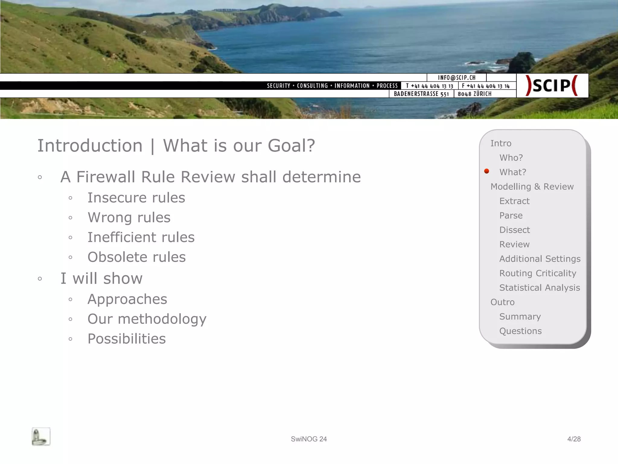 Firewall Rule Review and Modelling | PPTX