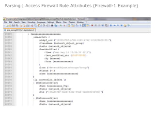 Firewall Rule Review and Modelling | PPTX