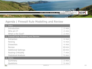 Firewall Rule Review and Modelling | PPTX