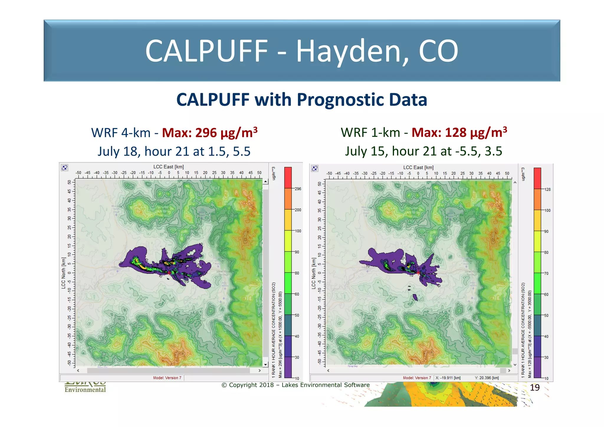The New SCIPUFF Air Dispersion Model, with Comparison against CALPUFF | PDF