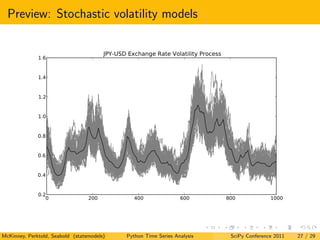 Scipy 2011 Time Series Analysis in Python | PPT