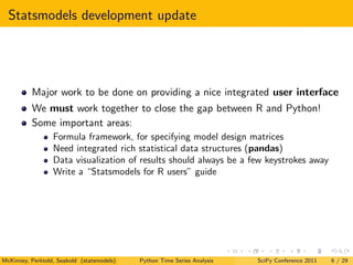 Scipy 2011 Time Series Analysis in Python | PPT