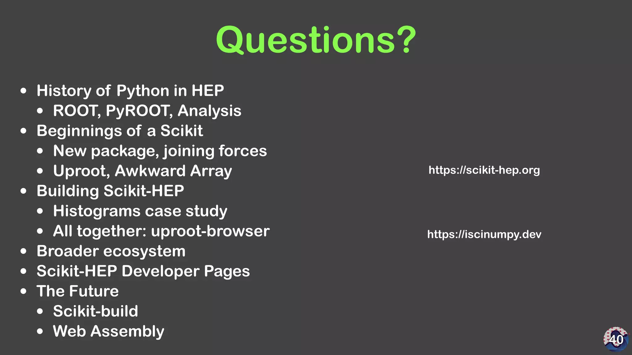 SciPy 2022 Scikit-HEP | PPT
