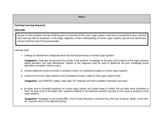 Sci q3 a human organsystem | PDF