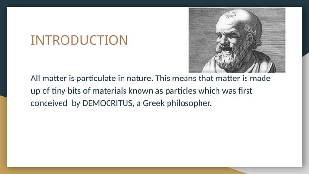 Particle Nature of Matter - Chemistry Grade 8 | PPTX