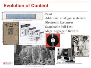 Evolution of Libraries and Metadata | PPTX