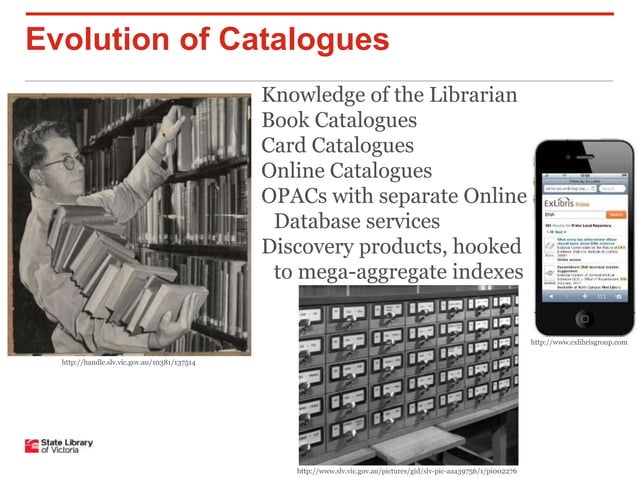 Evolution of Libraries and Metadata | PPT