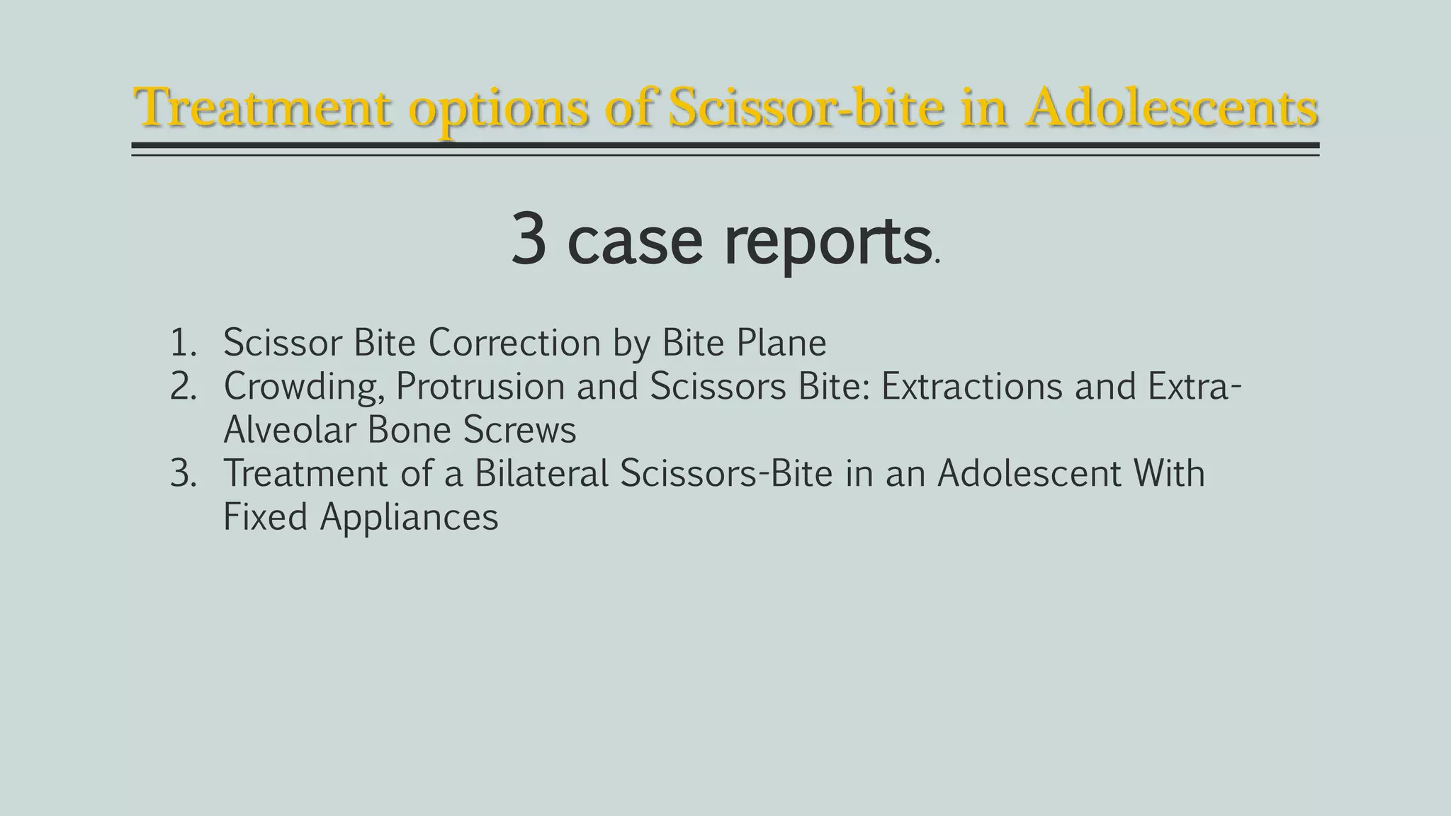 Scissor. telescope. brodie. bite | PPTX