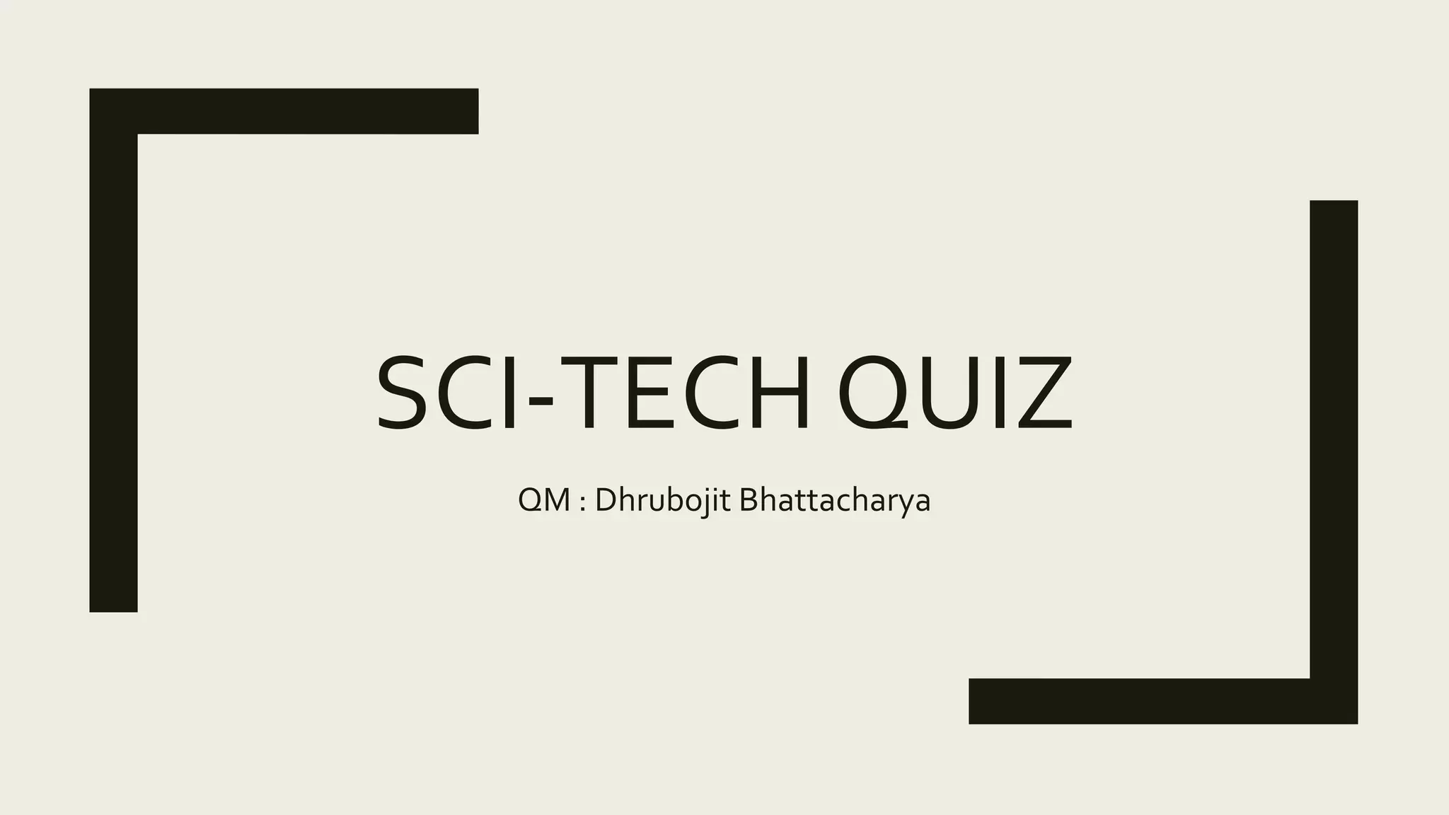 Science and Technology Quiz | PPTX