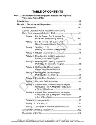 GRADE 10 SCI MODULE TEACHER'S GUIDE UNIT 2 | PDF