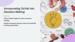 SciVal- A research performance analysis tool | PPTX | Databases ...