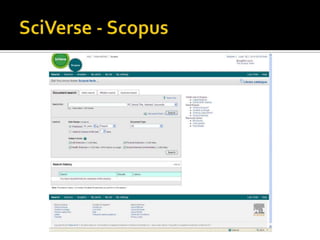 Scival Spotlight Overview | PPTX