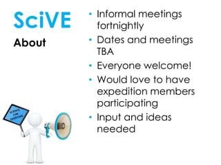 SciVE Opening | PPT