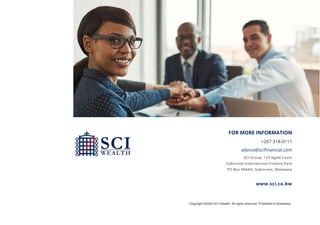 SCI Wealth - Company Profile | PDF