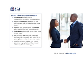 SCI Wealth - Company Profile | PDF