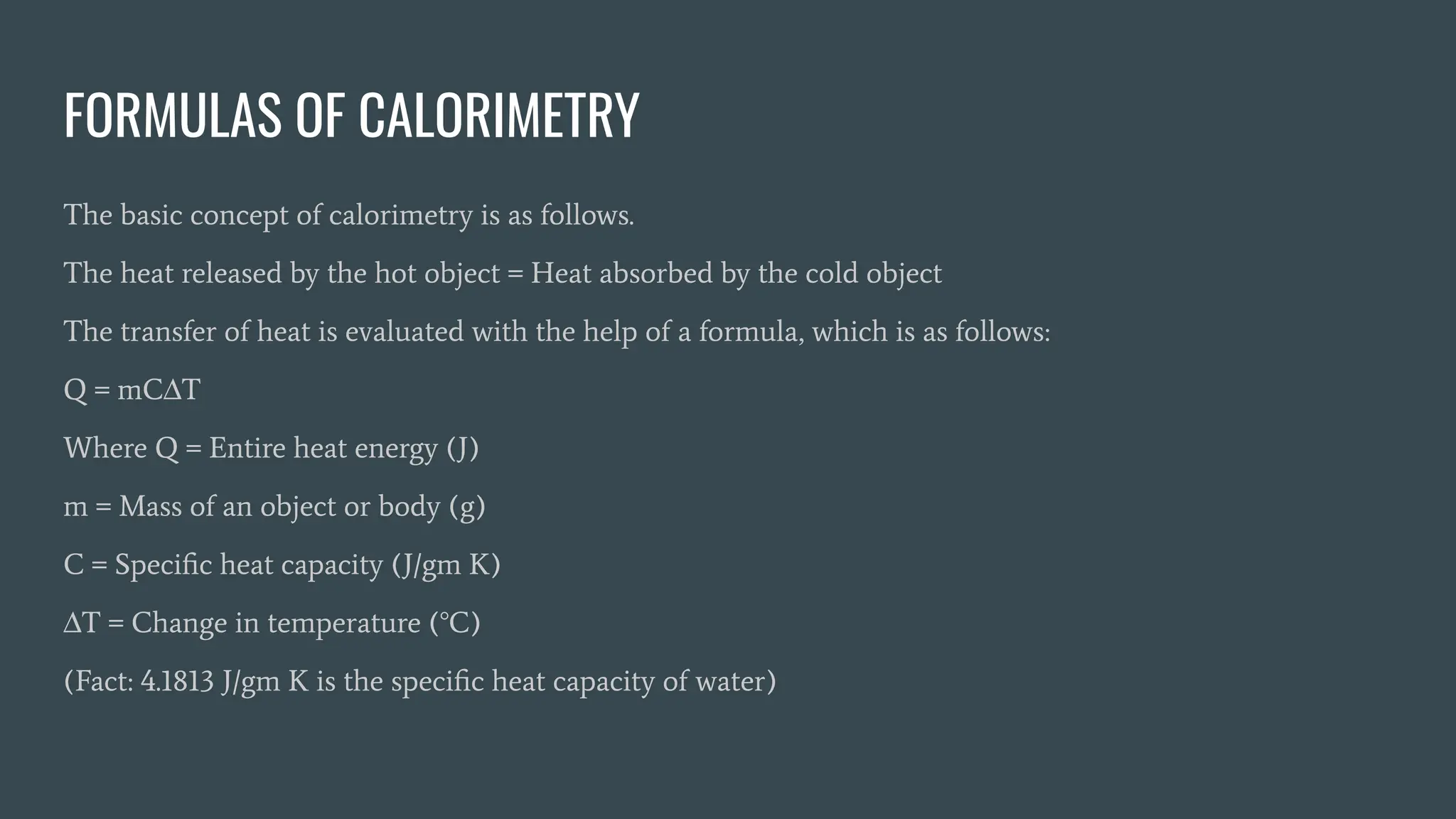 Class 11 | Calorimetry (Principles Of Calorimetry)) | PDF