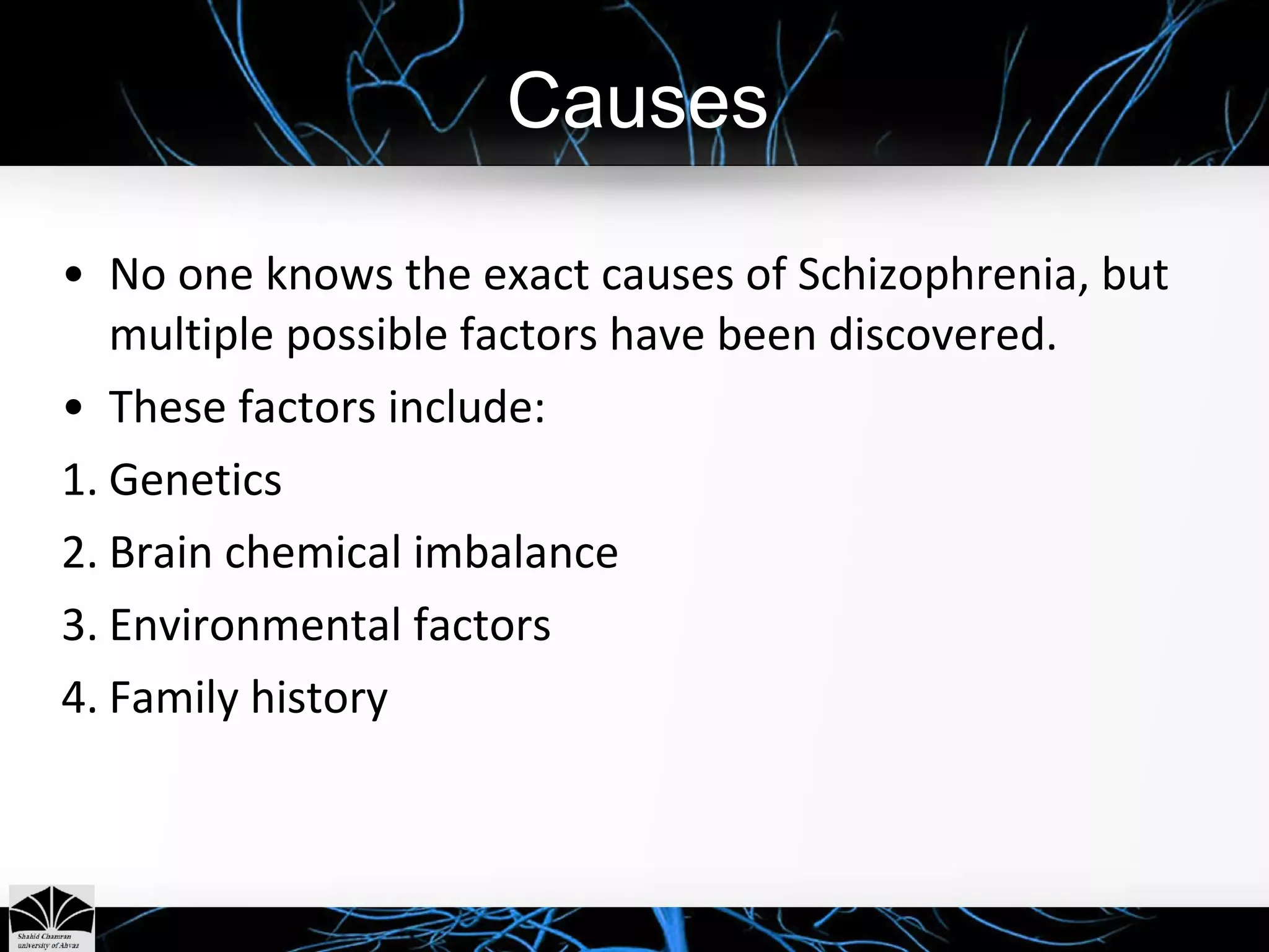 Schizophrenia and Genetic | PPT