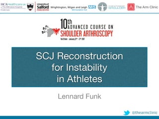 SCJ instability athletes 2017 | PPT