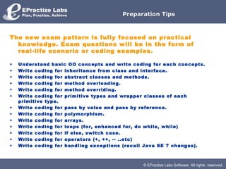scjp 6 preparation guide | PPT