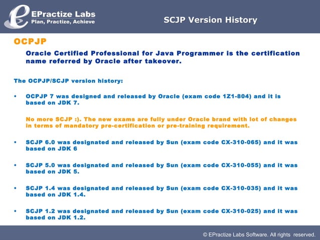 SCJP Preparation Tips | PPT