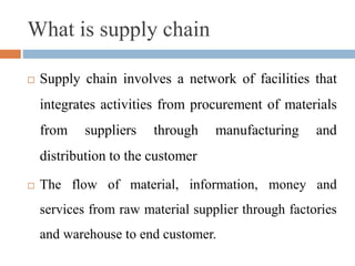 supply chain knowldge management ppt | PPTX