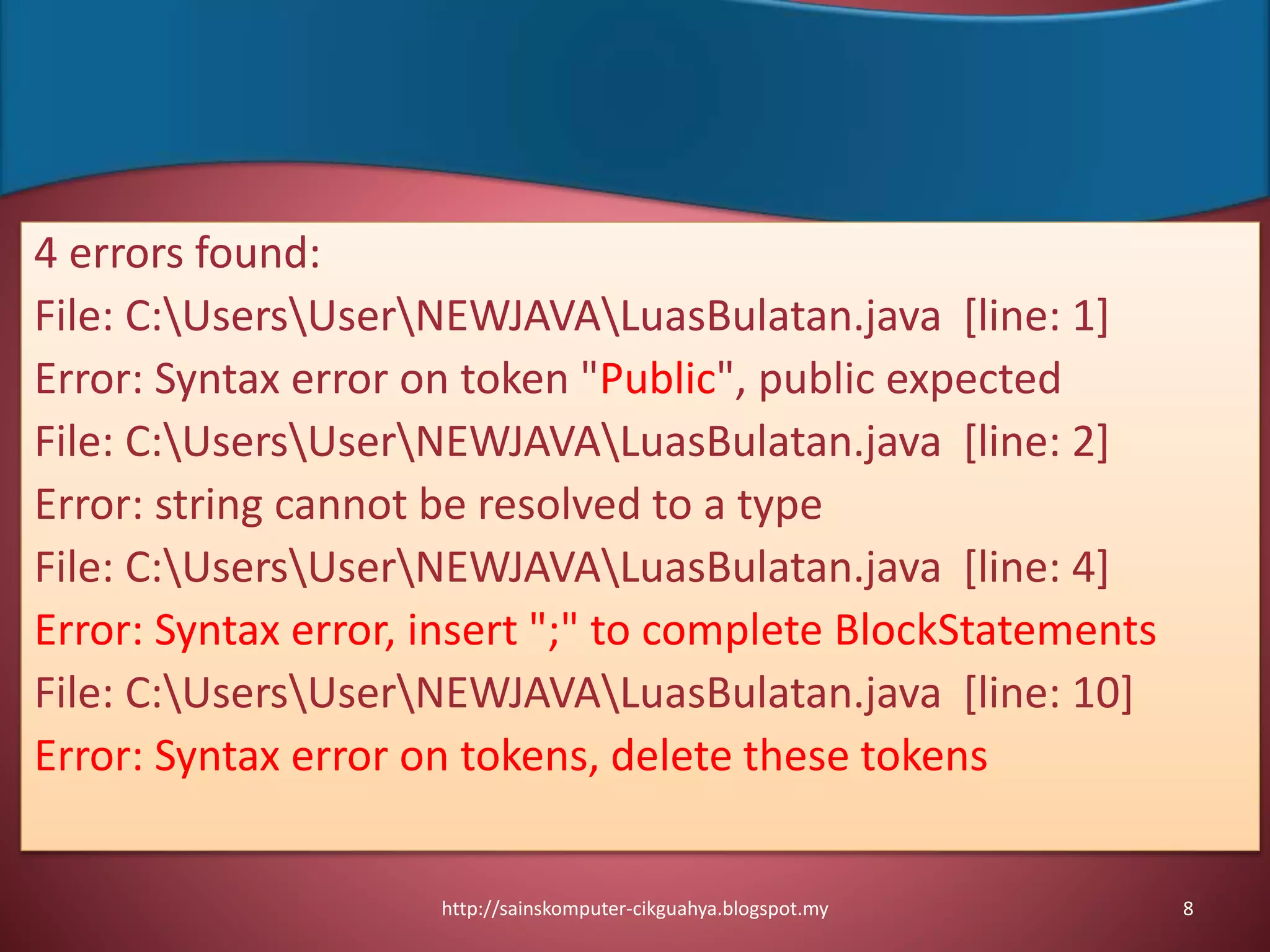 SAINS KOMPUTER - AMALAN TERBAIK PENGATURCARAAN | PPTX
