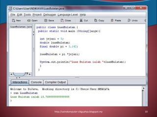SAINS KOMPUTER - AMALAN TERBAIK PENGATURCARAAN | PPTX