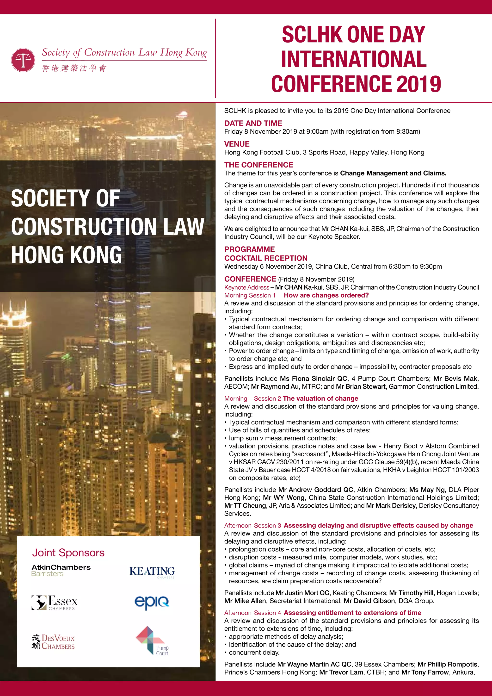 SCLHK's One Day International Conference 2019 | PDF