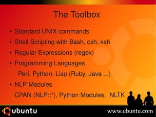 Linux For Linguists | PDF