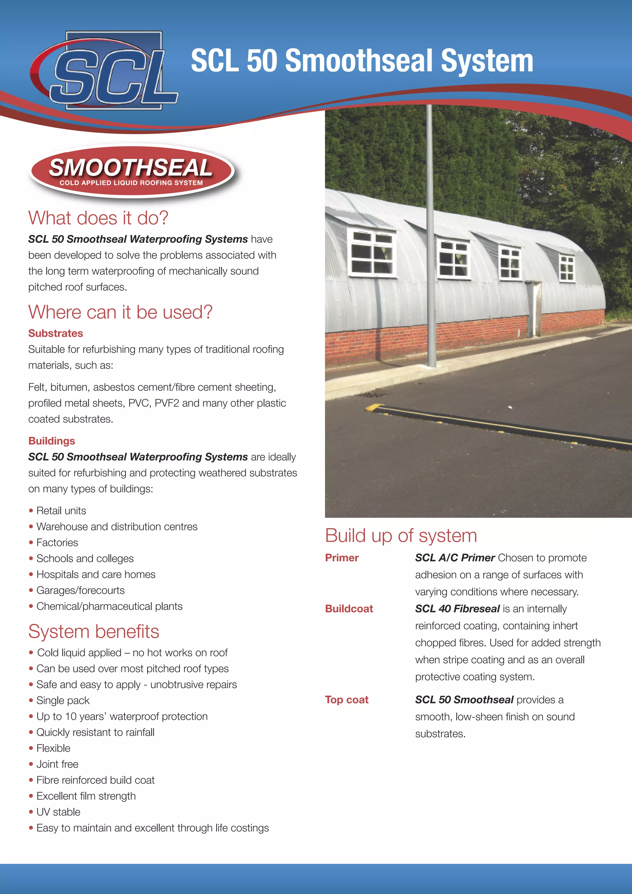 SCL50 Smoothseal roof coating | PDF