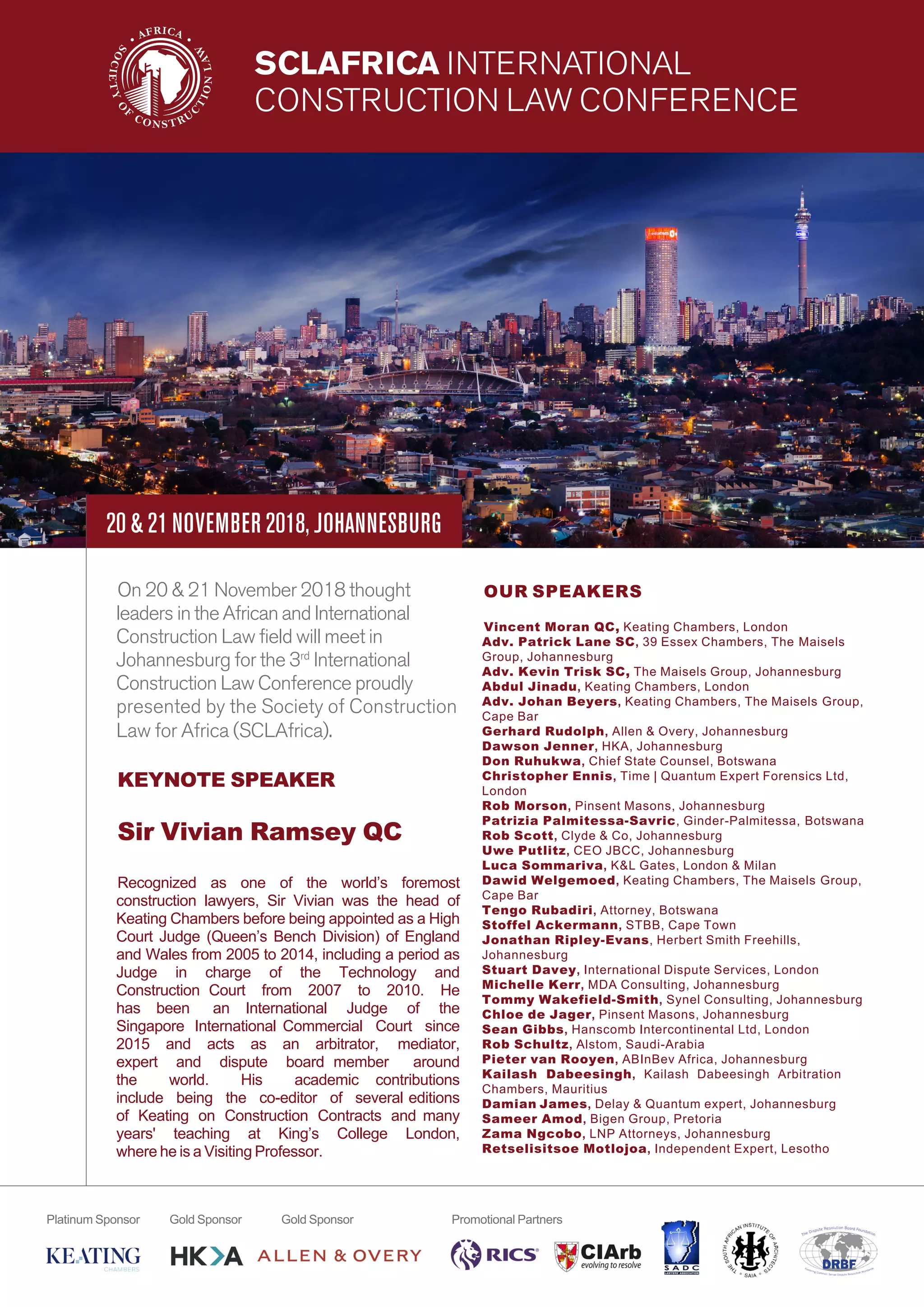 SCL Africa conference registration form November 2018 | PDF