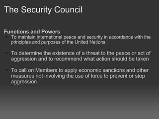 UN Main Bodeis | PPT