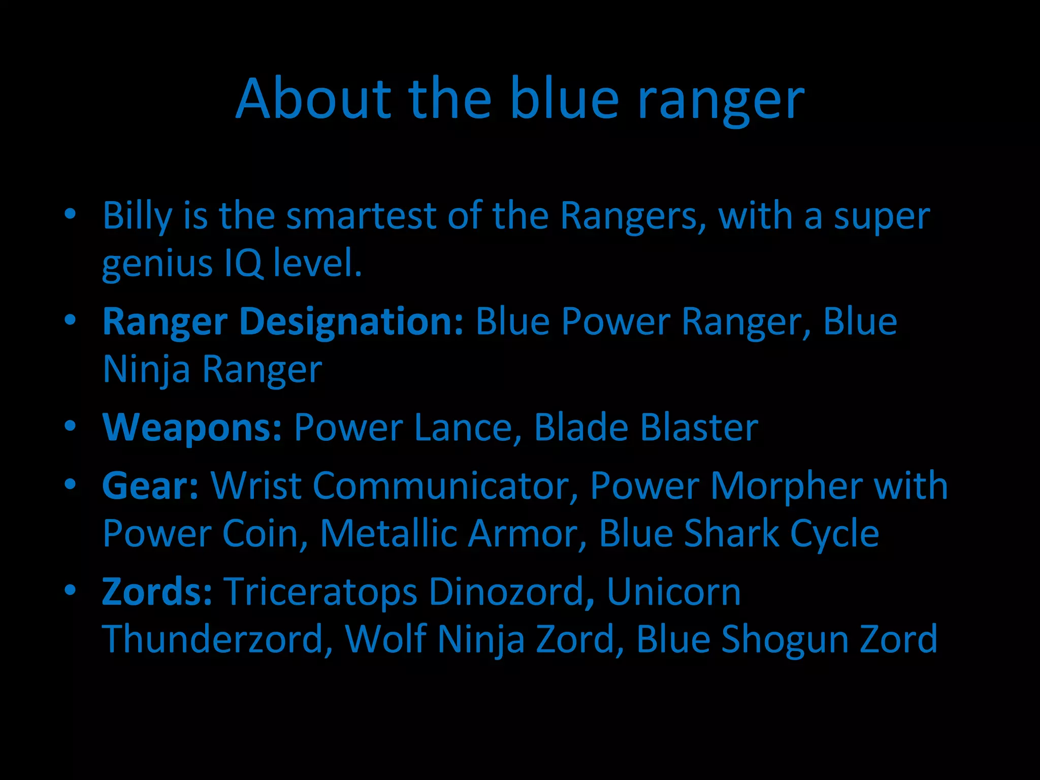 power rangers | PPT