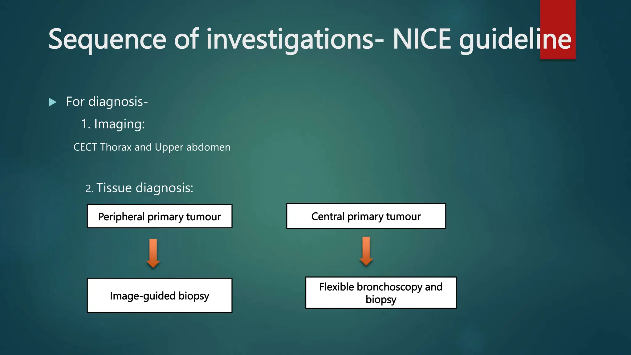 Small cell lung cancer staging and management | PPTX