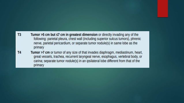 Small cell lung cancer staging and management | PPTX | Lung and ...