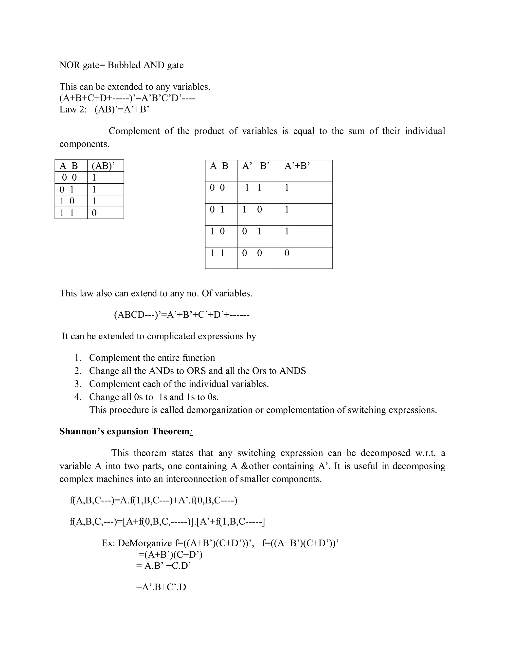 Switching circuits and logic design | PDF | Computing | Technology & Computing