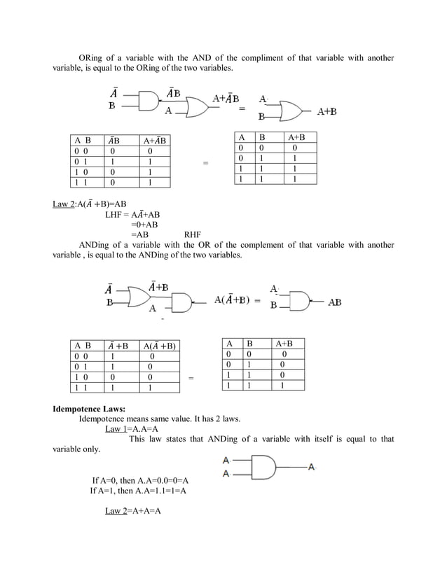 Switching circuits and logic design | PDF | Computing | Technology & Computing