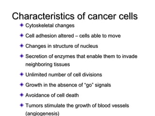 Cancer and genetic influences | PPT